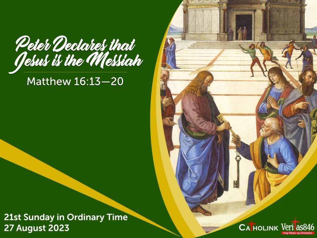 21st Sunday in Ordinary Time - Catholink